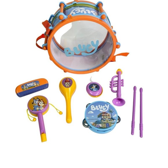 Toys | Bluey Allinone Band Set | Poshmark